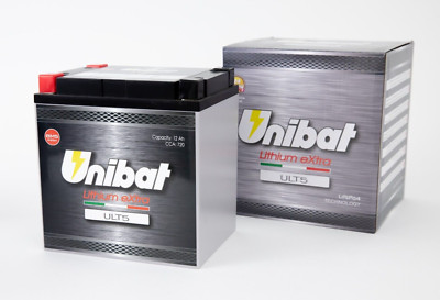 UNIBAT LITHIUM ION BATTERY POLARIS RANGER 500 4X4 720CCA 12AH 12V ...