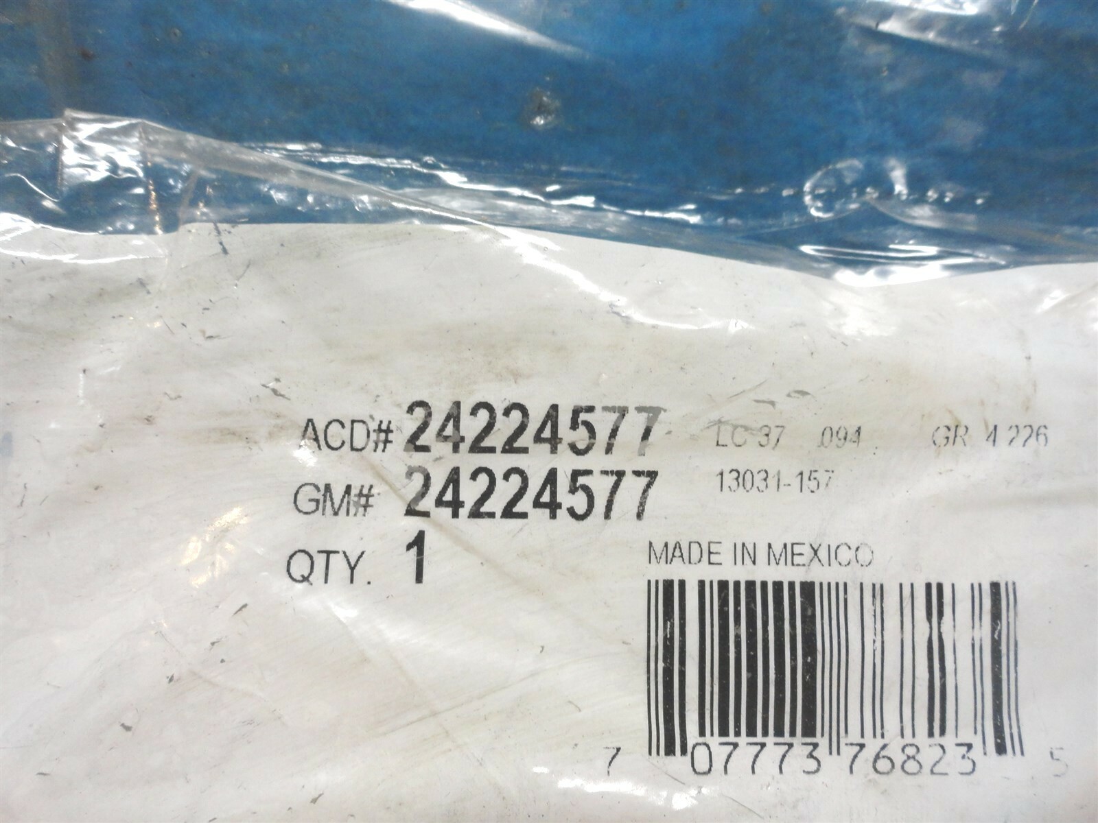 Genuine AC DELCO - SERVICE PUMP SEAL - PART # 24224577 - NEW IN THE ...