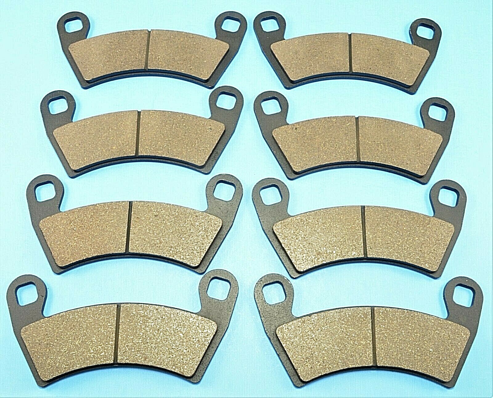 Brake Pad Set fits Polaris 2205949 2203747 Front Rear Organic 4 Pack ...