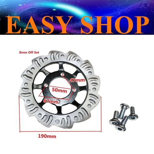 190mm Brake Rotor Disc Mounting Bolts 200cc 250cc 300cc Thumpstar ...