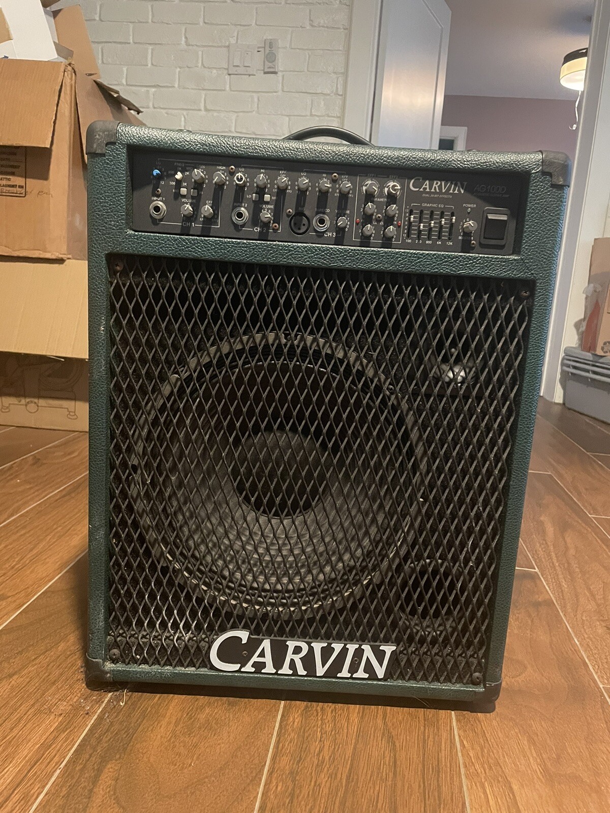 Carvin AG100D Acoustic Guitar/Keyboard Amp/PA Good Condition | eBay
