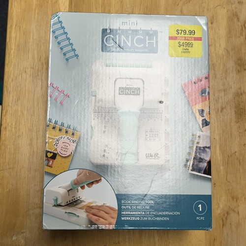 We R Memory Keepers Mini Cinch Book Binding Tool 661388 American Crafs ...