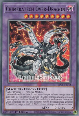 Yu-Gi-Oh! Chimeratech Over-Dragon : C SDCS-FR042 | eBay
