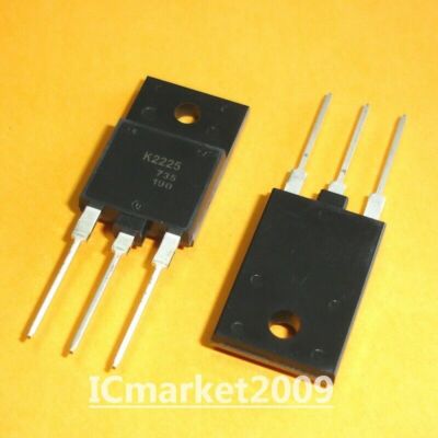 10 PCS 2SK2225 TO-247 K2225 Silicon N-Channel Mosfet Transistor #T9 ...