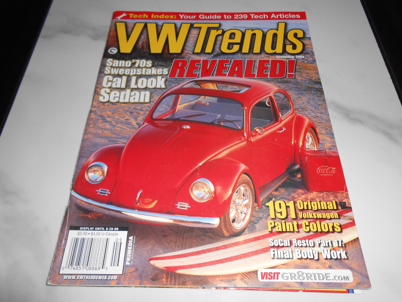 VW Trends Sept 2000, Cal Look Sedan, Kelley Park 2000, Jerome Jamboree ...