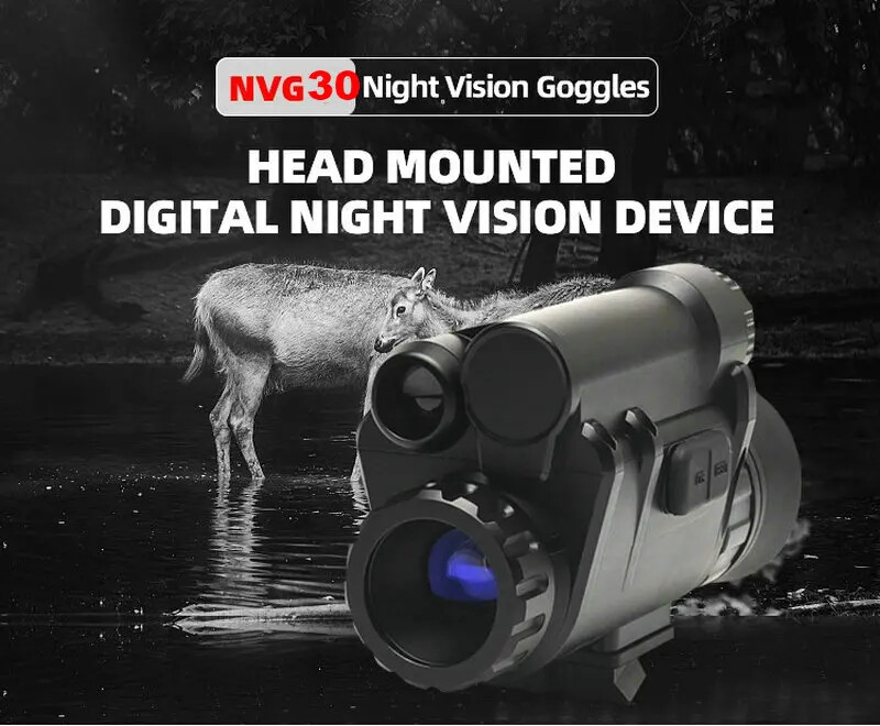 NVG30 NVG20 10 Night Vision Monocular Goggles 940nm WIFI Binocular ...