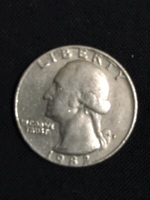 1982 P Washington Quarter ~ Filled Mint Mark | eBay