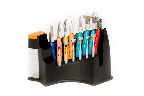 Nice set of 15 Eyeglass Optical Tools Pliers pad Nose curv Screwdriver ...