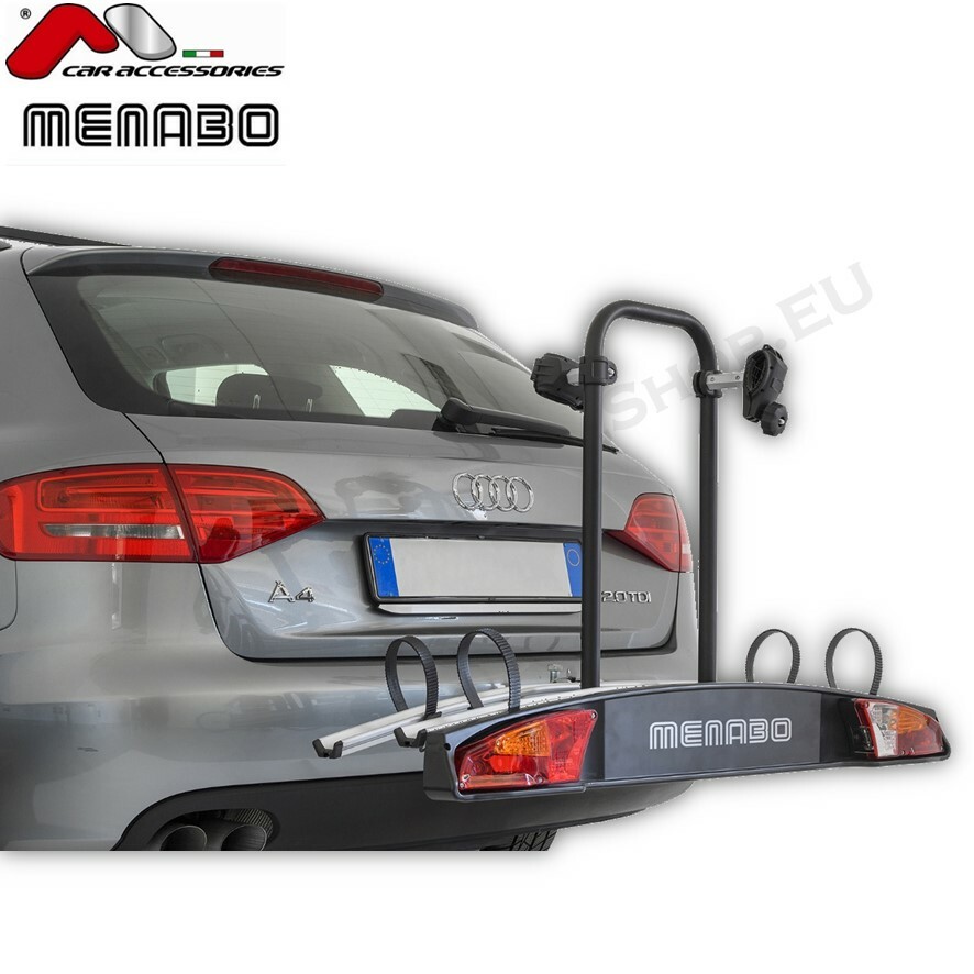 Menabo Merak Type S Towbar Mounted Bike Rack Cycle Carrier for 2 bikes ...