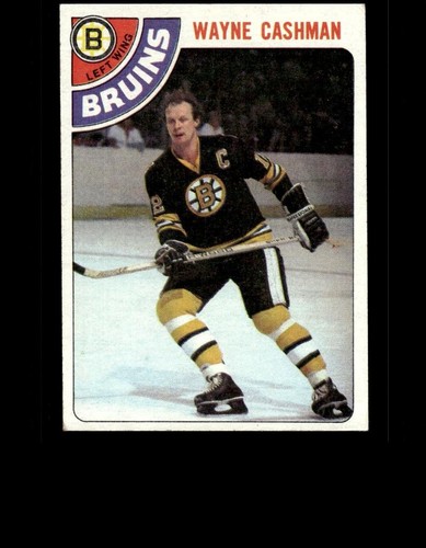WAYNE CASHMAN 1978 Topps Hockey #124 B1010R5S5P76 FREE SHIPPING | eBay