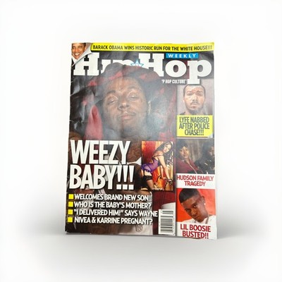 Hip-Hop Weekly magazine Lil Wayne Lyfe Jennings Lil Boosie Jennifer ...