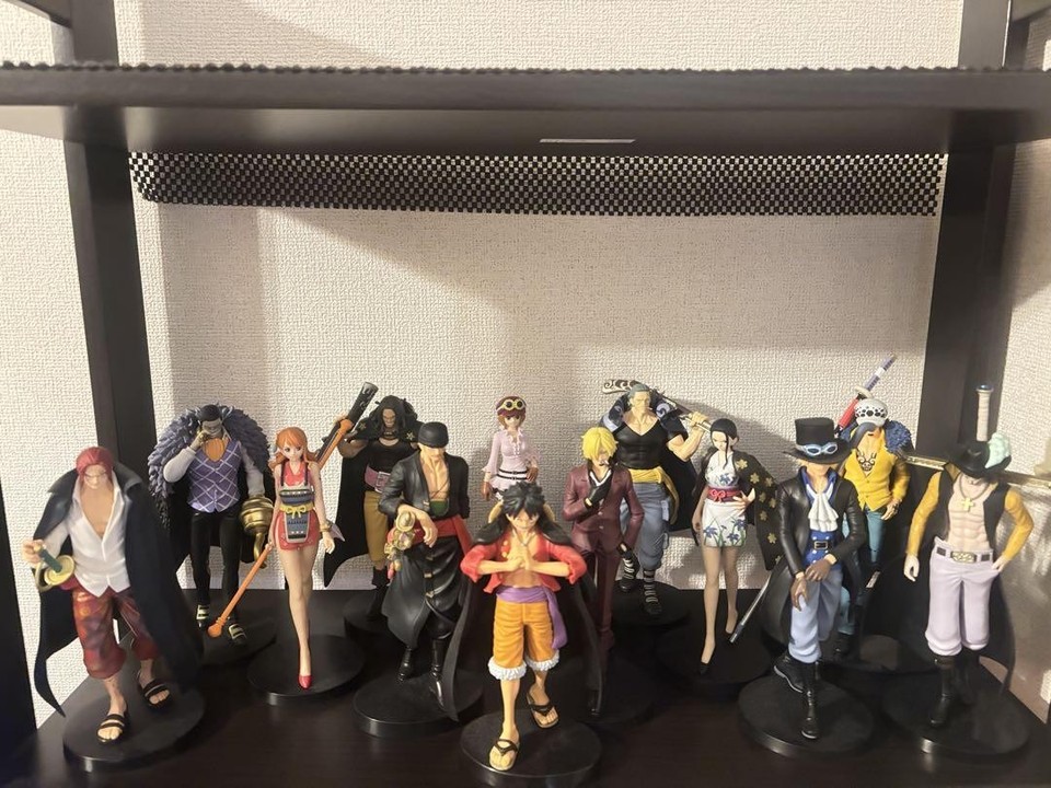 One Piece Prize Figure Lot 12 Pieces No Box Collectible Anime Figures ...