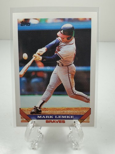 Topps 1993 Baseball Card #116 Mark Lemke Atlanta Braves | eBay
