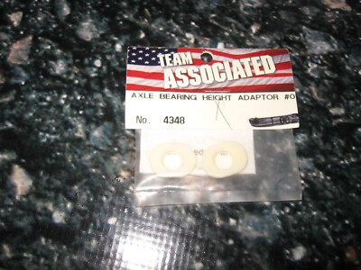 RC Associated Pan Car Axle Bearing Height Adapter #0 Offset Plastic (2 ...