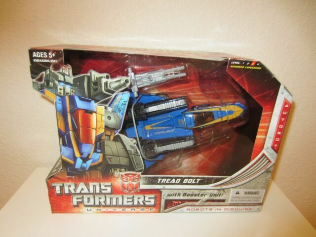 Hasbro Transformers Universe Voyager Class - Autobot Tread Bolt Action ...