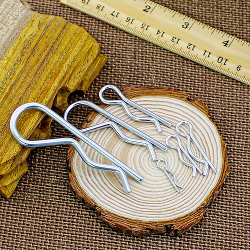 1mm-7mm R Clips For Securing Clevis Pins Retaining Split Beta Pins Zinc ...