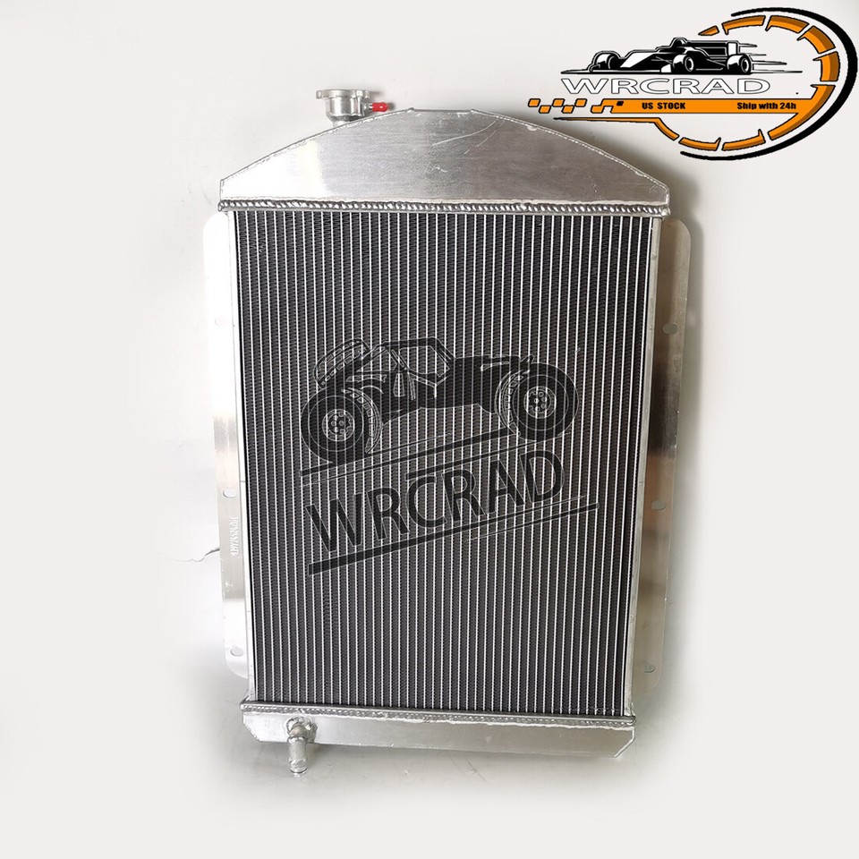 Aluminum Cooling Radiator For 1941-1946 1944 Chevy Pickup Truck V8 ...