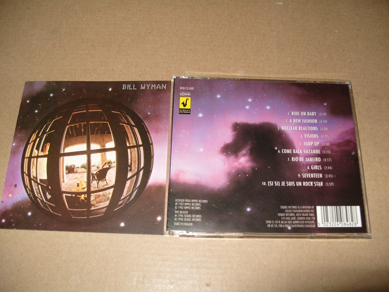 Bill Wyman By Bill Wyman 1996 cd + Inlays Near Mint condition (R.S ...