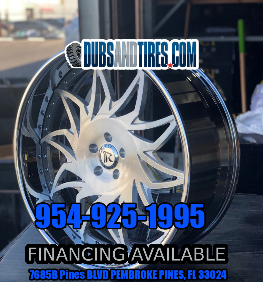 26 Inch Rucci Buds Rims 26x10 Chrome Wheels BP:5x120.7 Customizable ...