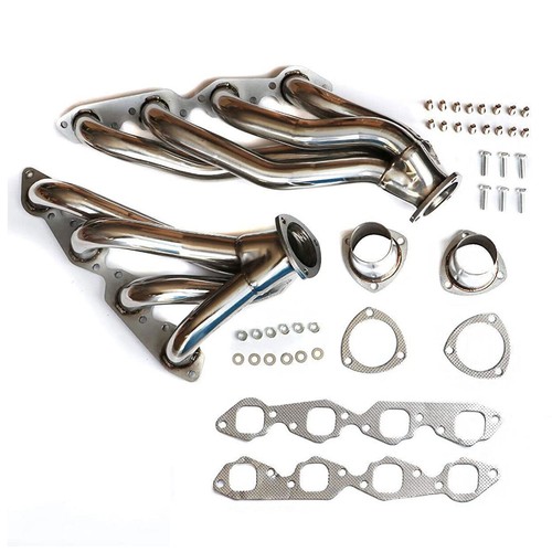 Stainless Steel Shorty Headers For Chevy 396 402 427 454 502 BBC Camaro ...