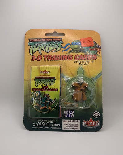 TMNT 3D Trading Cards Teenage Mutant Ninja Turtles Splinter Fleer 2003 ...