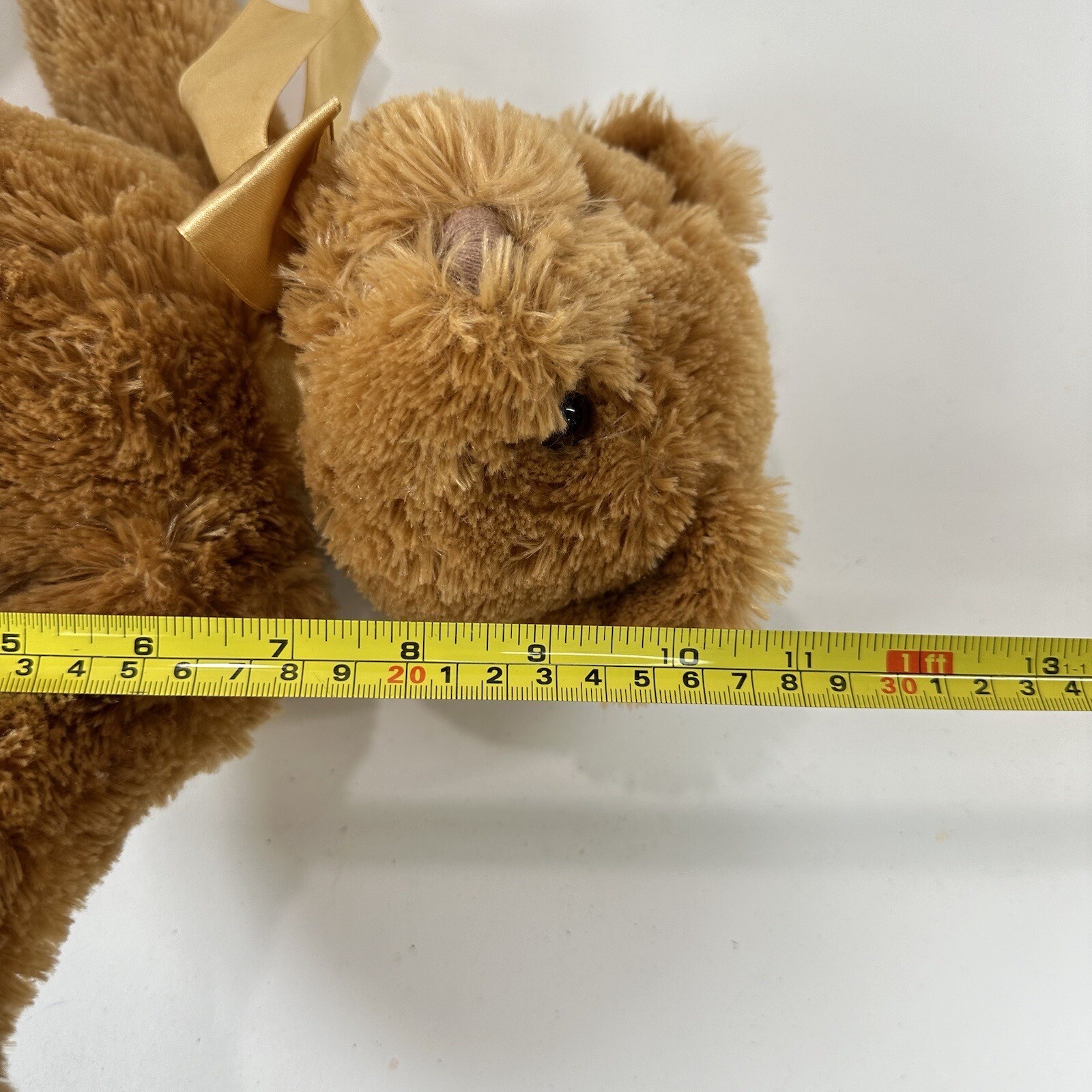 GUND 11” Lotsa Love #45861 Brown Teddy Bear Plush With Bow - Stuffed ...