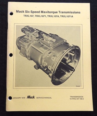 MACK SEMI TRUCK MAXITORQUE TRXL107 1071 170A 1071A 6-SPEED ...