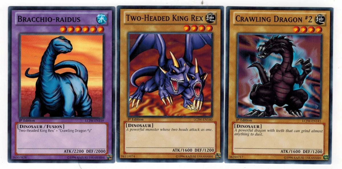 Yugioh Dinosaur Fusion Monsters