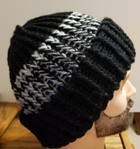 One Size Super Nice Hat Wool Blend Soft & Warm Hand Knitted 100% ...