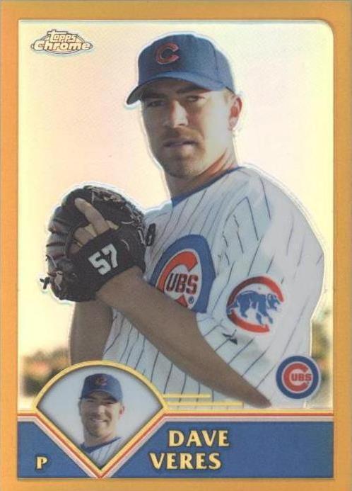 2003 Topps Chrome - Dave Veres #330 Gold Refractor /449 for sale online ...