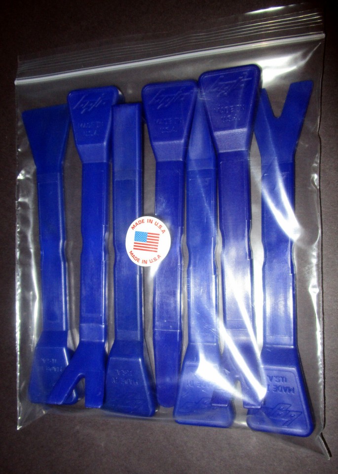 Bojo 7 Pc. Pry/Trim Removal Tools for Car Panels and Radios | eBay