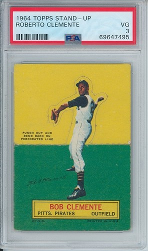 1964 Topps Stand-Up ROBERTO CLEMENTE PSA 3 HOF Pirates | eBay