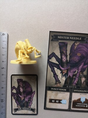 MISTER NEEDLE MINI+CARD STEAMPUNK VICTORIAN /RISE OF MOLOCH/WORLD SMOG ...