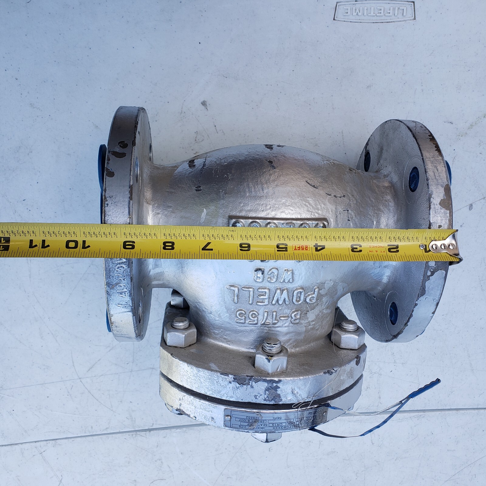 Powell B-1755 3" Flanged Check Valve 1561FC8GXXX C8E808 7G76617 | eBay