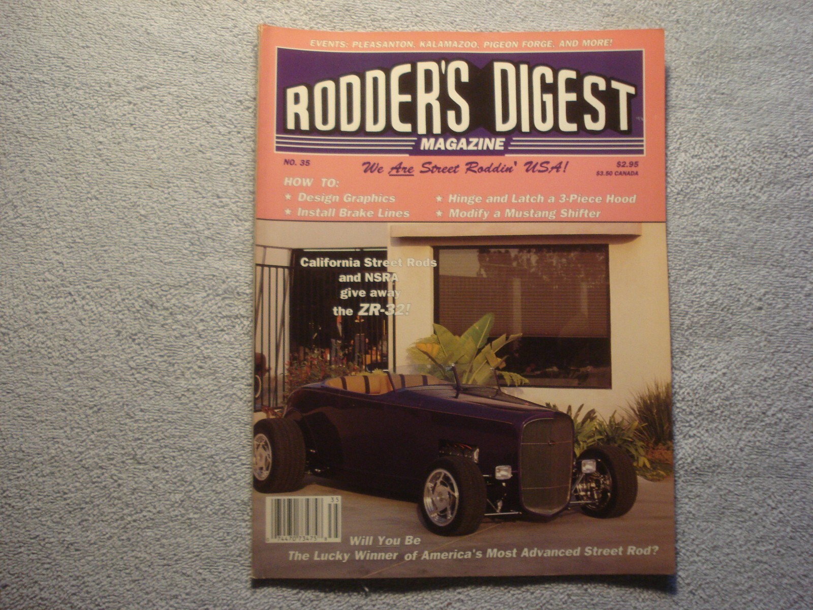 Rodder's Digest 1990 Mar/Apr #35 Classic Hot Rod Modified Custom Cars ...