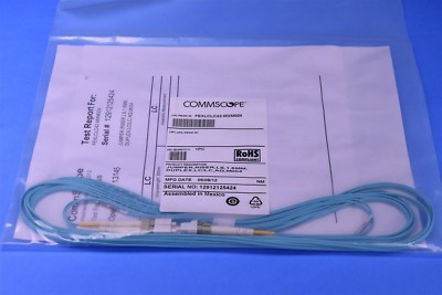 CommScope FEXLCLC42-MXM004 550 LC to LC Fiber Patch Cord 1.6 mm Duplex ...