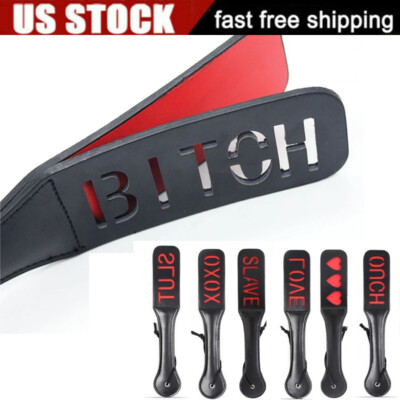 Mischief Heart Slapper Paddle Whips Fantasy Flogger Cosplay Bdsm ...