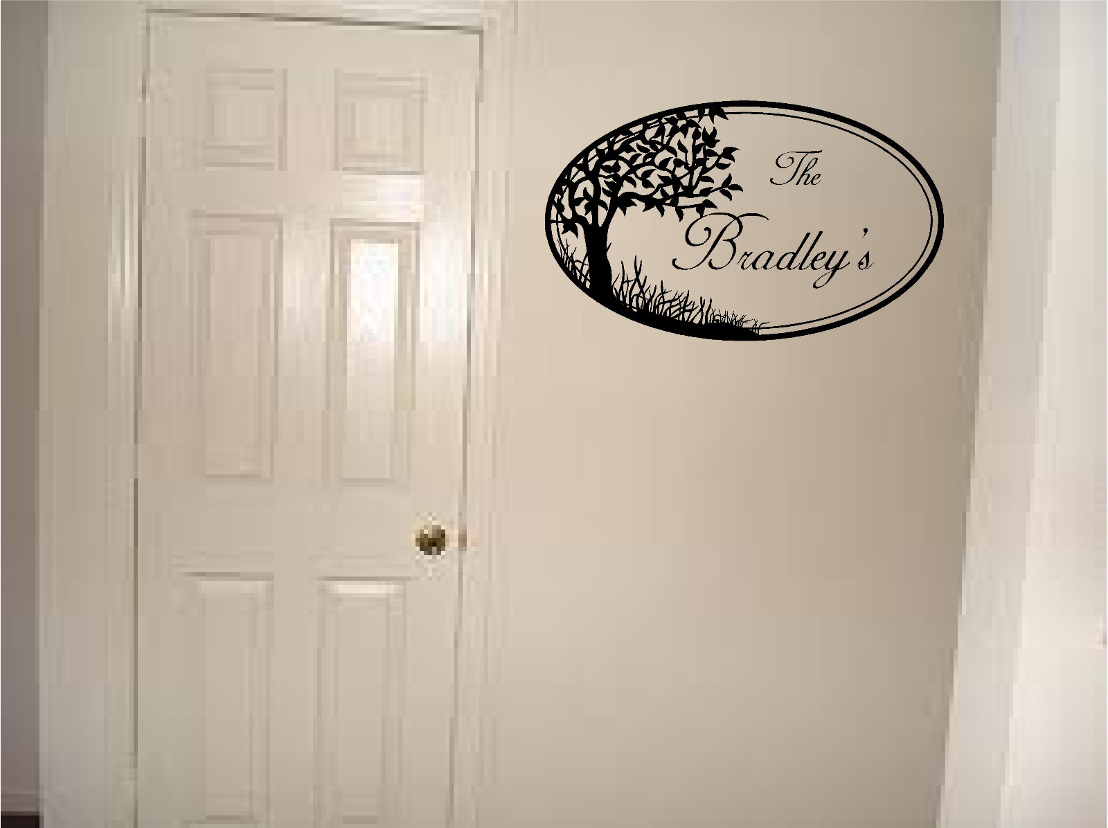 Personalized Family Name Wall Sticker Wall Art Decor Vinyl Decal Mural ...