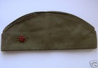 PILOTKA Genuine Soviet Army Soldier Uniform Hat USSR Garrison Cap ...