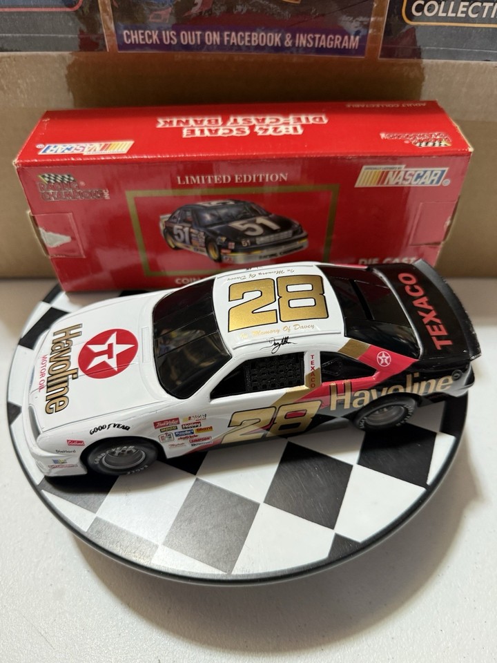DAVEY ALLISON #28 TEXACO HAVOLINE “IN MEMORY OF DAVEY” 1992 BWB 1/24 ...