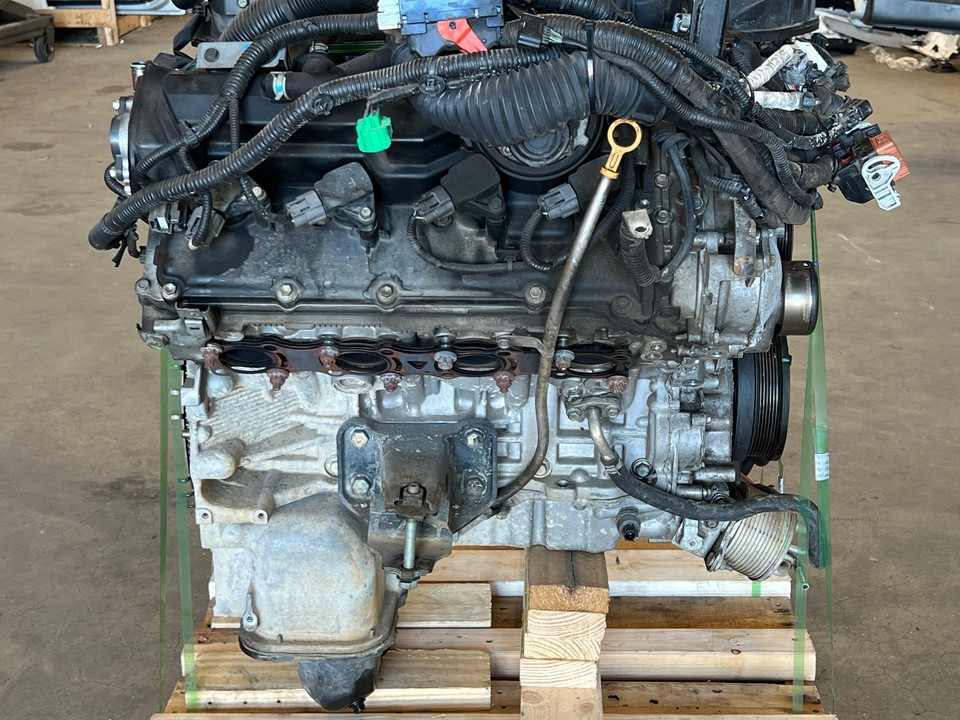 ⭐2015 INFINITI QX80 5.6L V8 4X4 COMPLETE ENGINE MOTOR BLOCK 221K MI OEM ...