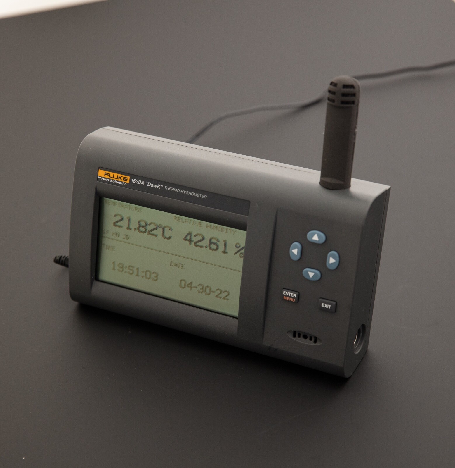 Fluke Calibration Hart 1620A 2626-H Kit DewK Thermometer Hygrometer ...