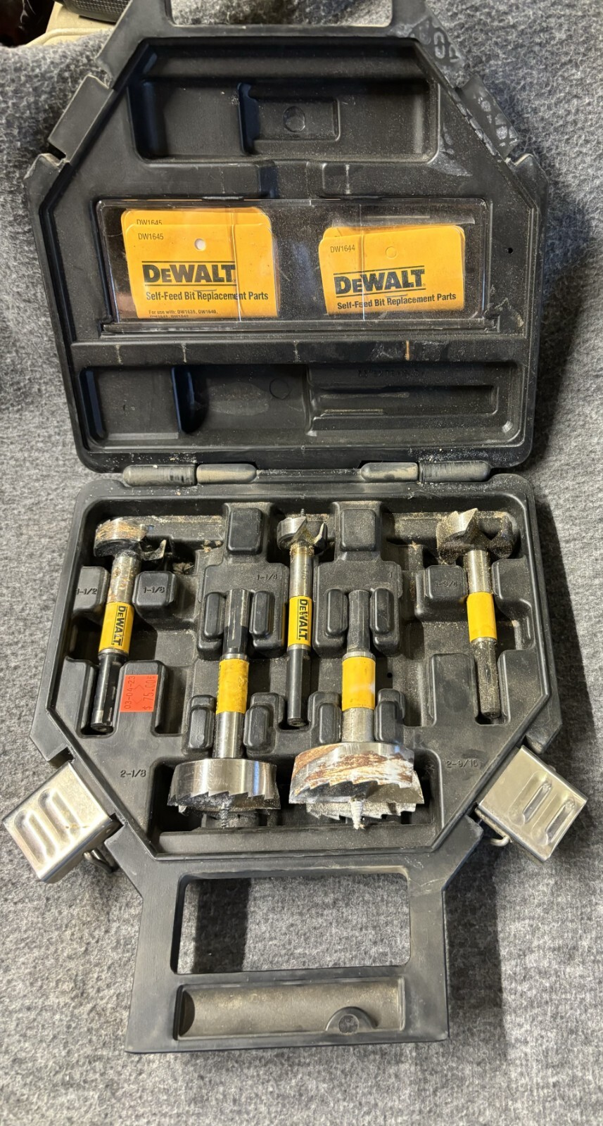 Dewalt self-feed bit set | eBay