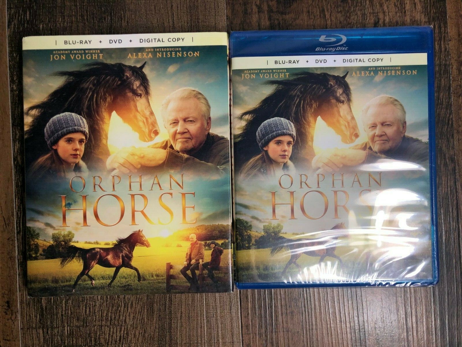 Orphan Horse (Blu-ray/DVD, 2-Disc Set, 2018) BRAND NEW, Jon Voight ...