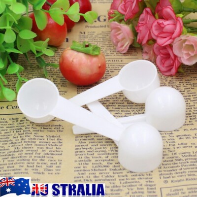 5pcs 10ml Measuring Spoon Tea Scoop Teaspoon Baking Cooking Kitchen ...