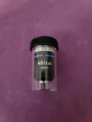 OMAX 40X INFINITY-CORRECTED SEMI-PLAN ACHROMATIC MICROSCOPE OBJECTIVE ...