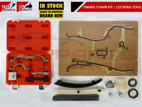 FOR VAUXHALL MERIVA B 1.4 10- ENGINE TIMING CHAIN TOOL KIT A14XER ...