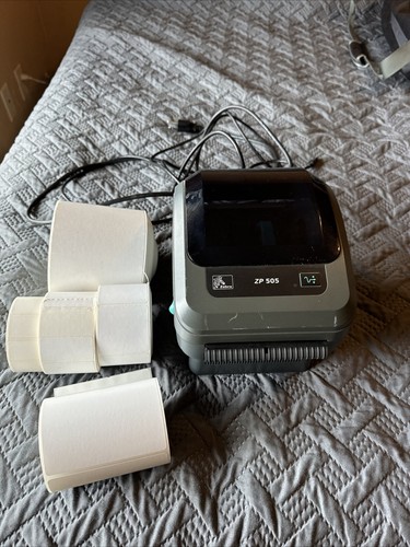 Zebra ZP505 USB FedEx Label Thermal Printer - Black 696177345879 | eBay