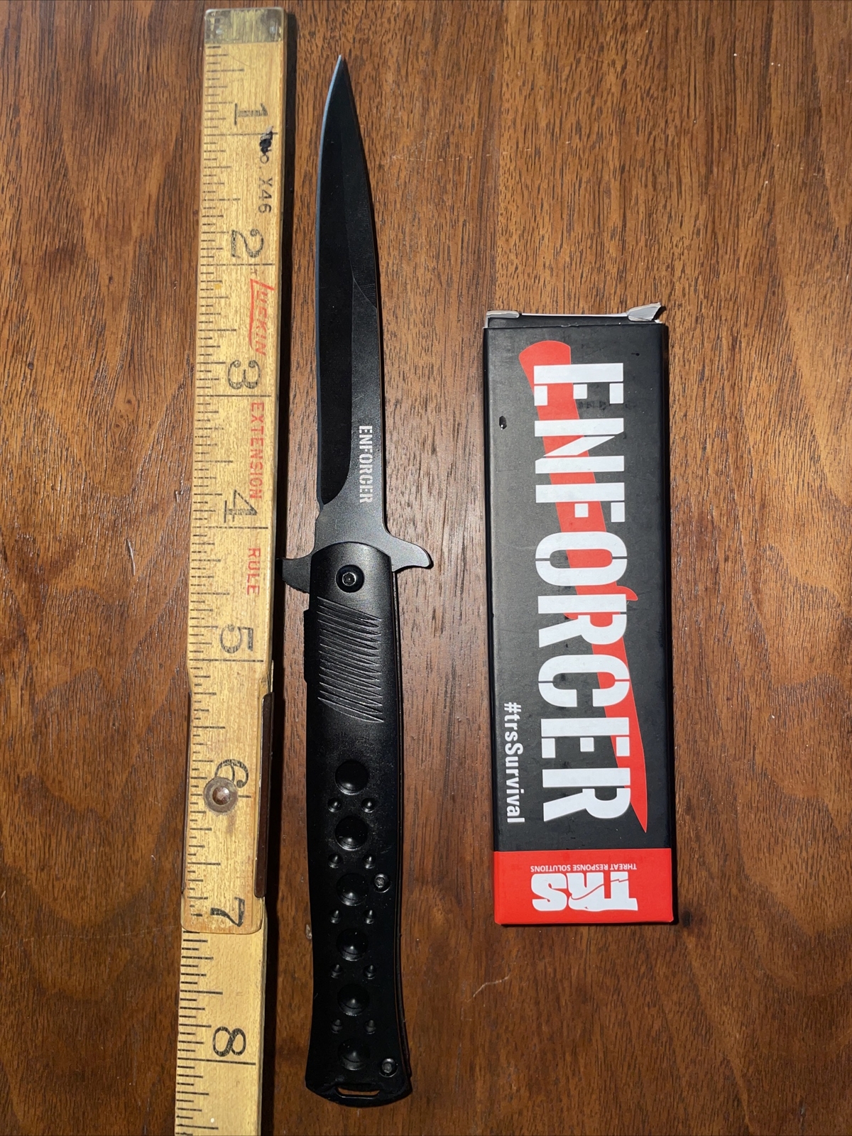 TRS Enforcer Stiletto Folding Knife Q12101 | eBay