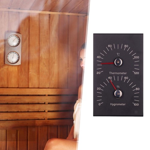 Sauna Temperature Hygrometer 2 in 1 Humidity Gauge Indoor for Workshops ...